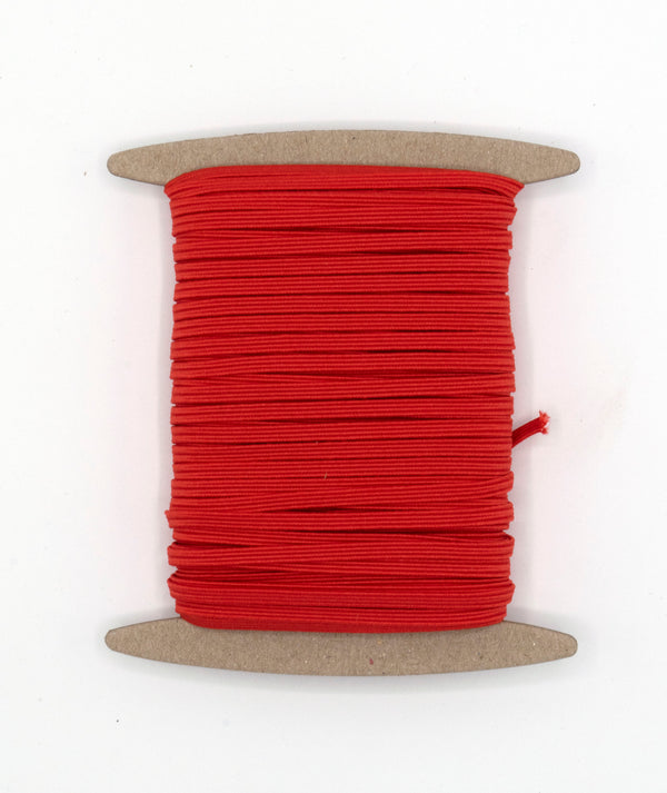 1/8 inch Elastic Bright Red Elastic - TinkerCrafts