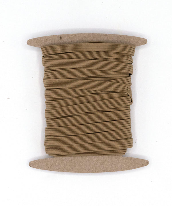 1/4 inch Elastic Tan Elastic - TinkerCrafts